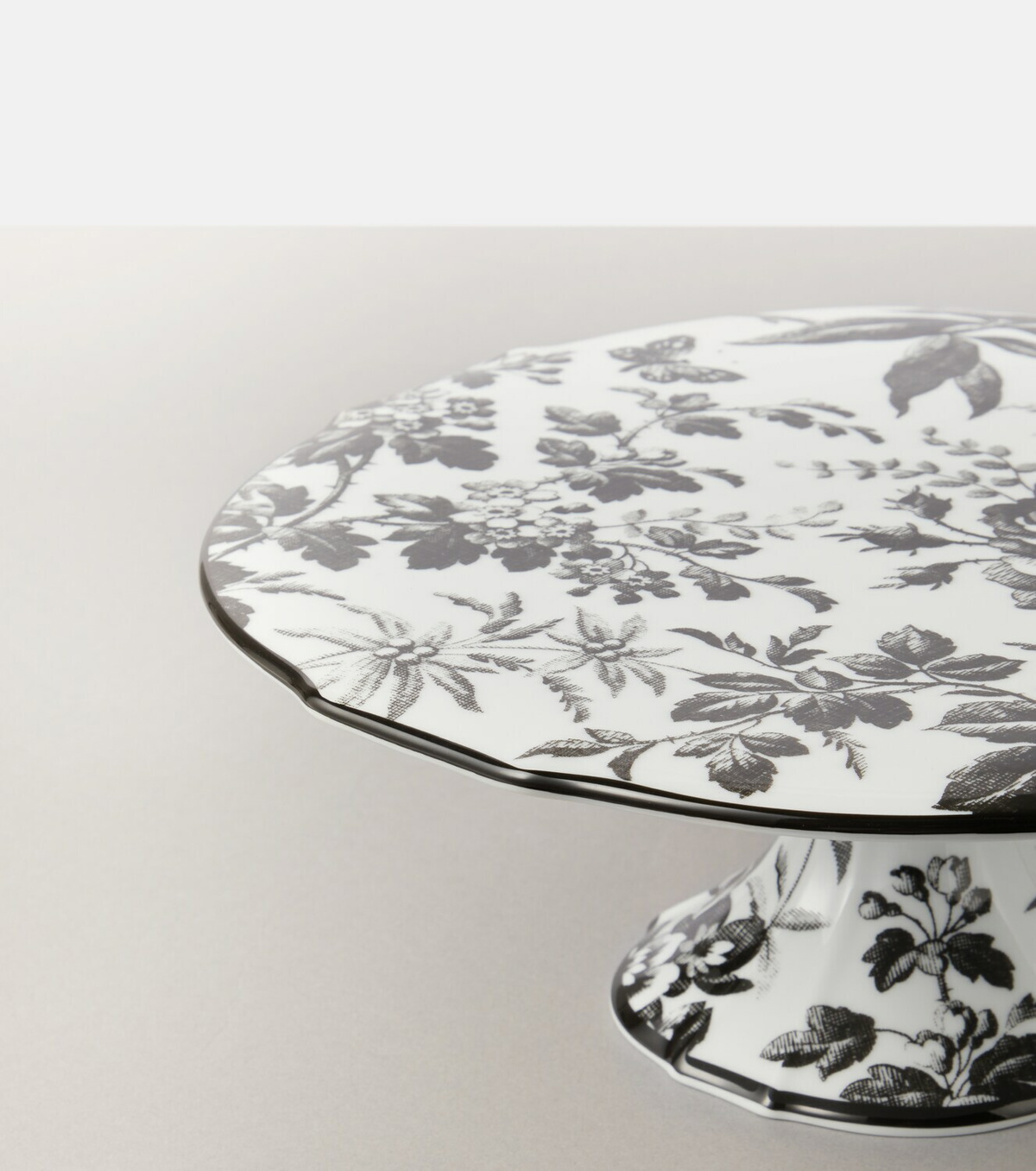 Gucci - Herbarium porcelain cake stand Gucci