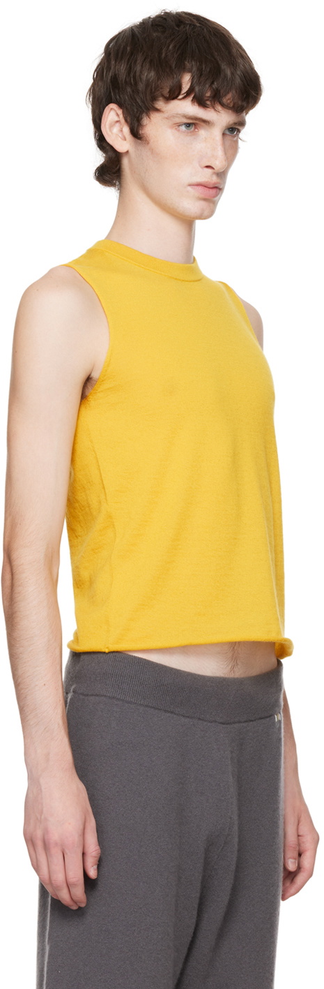 extreme cashmere Yellow n°231 Tank Top extreme cashmere
