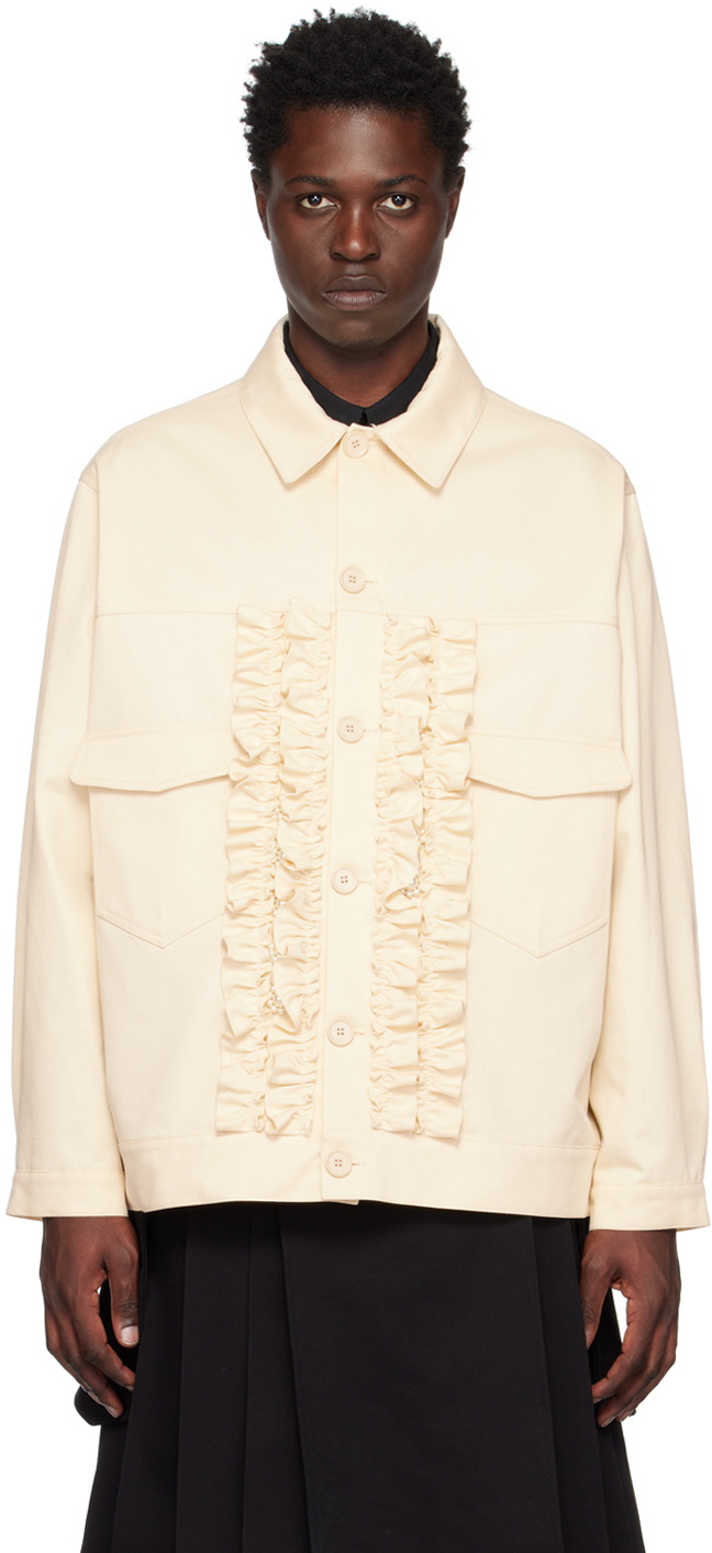 Simone Rocha Off-White Utility Jacket Simone Rocha