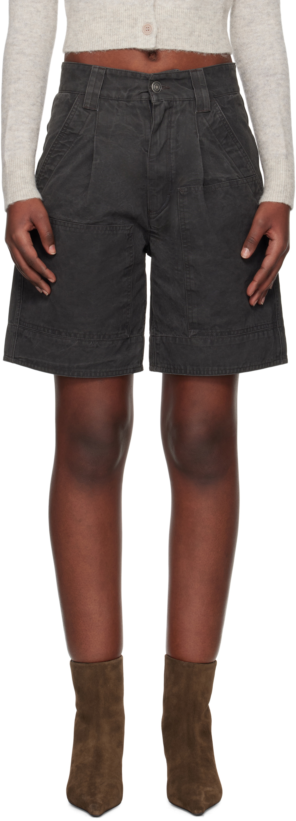 Isabel Marant Etoile Black Katja Shorts Isabel Marant Etoile