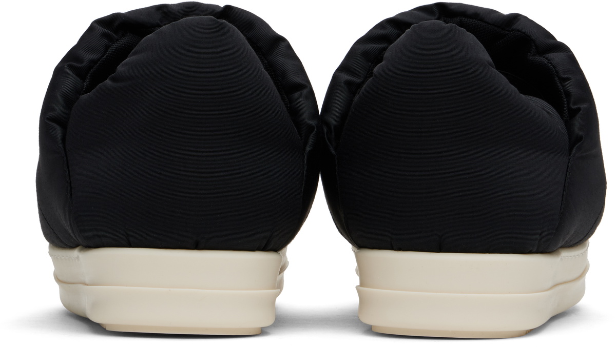 Rick Owens DRKSHDW Black Porterville Puffer Slip On Sneakers Rick Owens ...