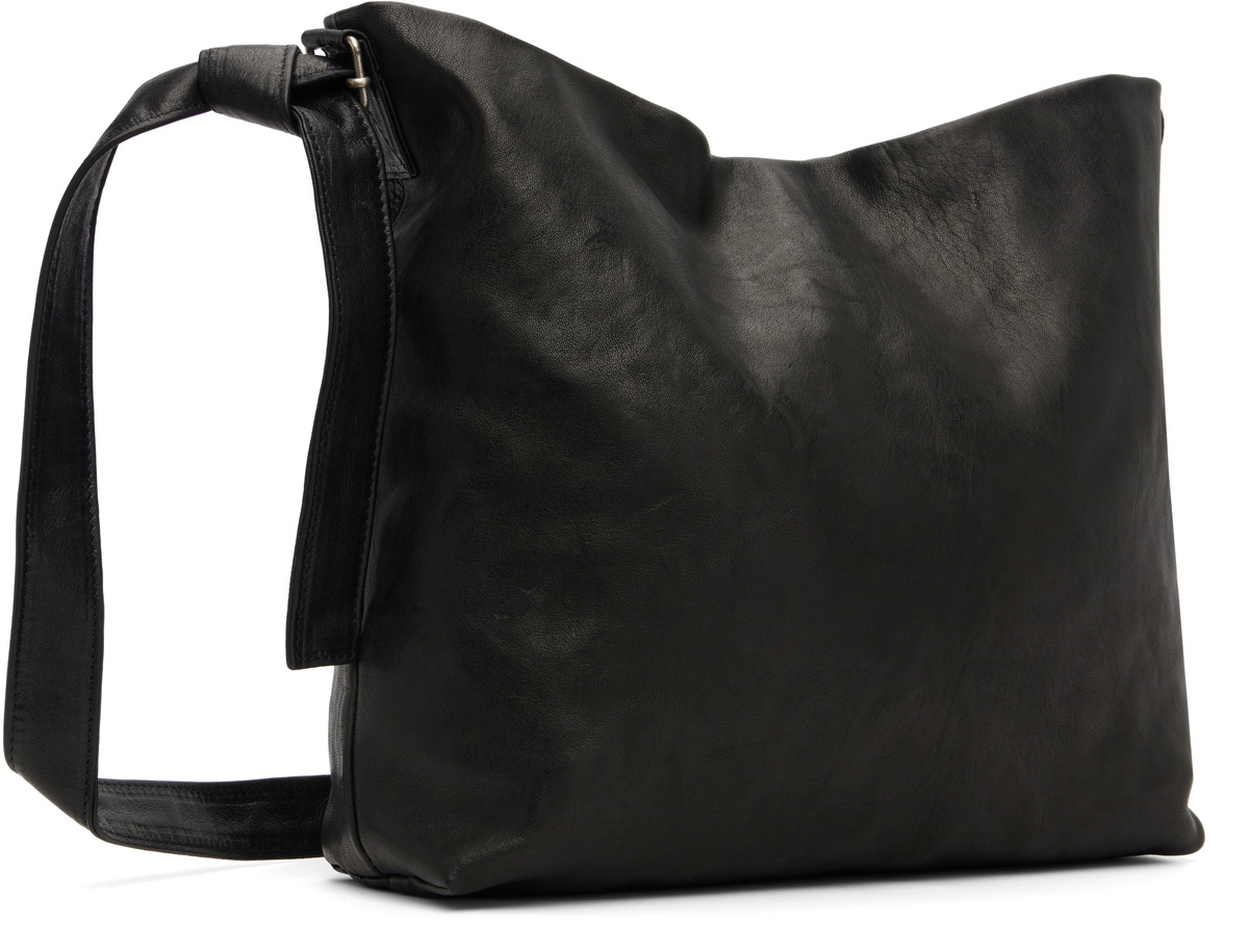 Ann Demeulemeester Black Runa Medium Soft Shoulder Bag Ann Demeulemeester