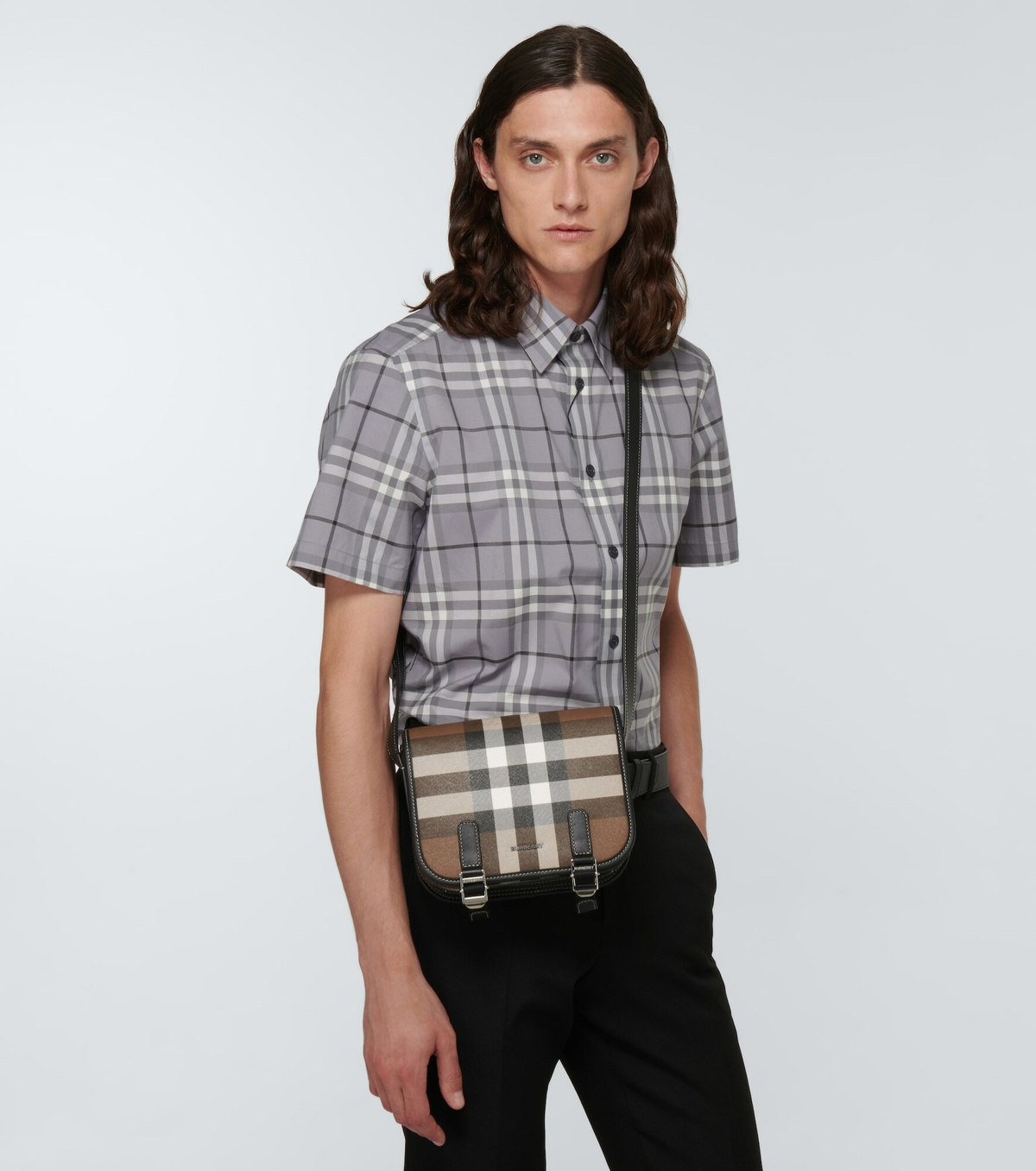 Burberry - Checked shoulder bag Burberry