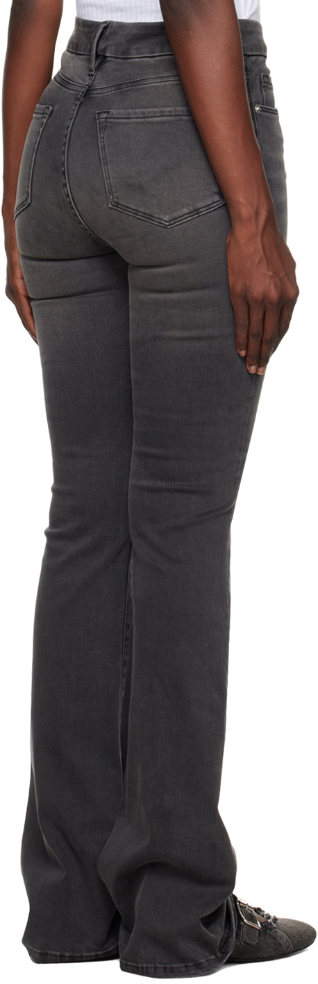 FRAME Gray 'Le Super Mini' Jeans Frame Denim