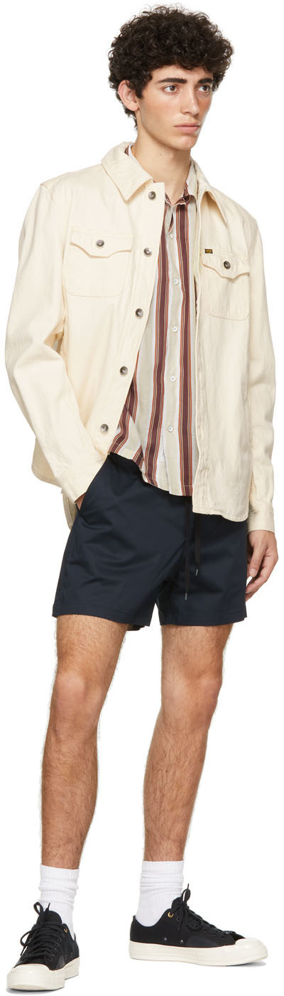 Tiger of Sweden Navy Twolum Shorts Tiger of Sweden