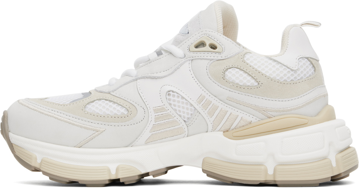 Axel Arigato White & Beige Sphere Runner Sneakers Axel Arigato