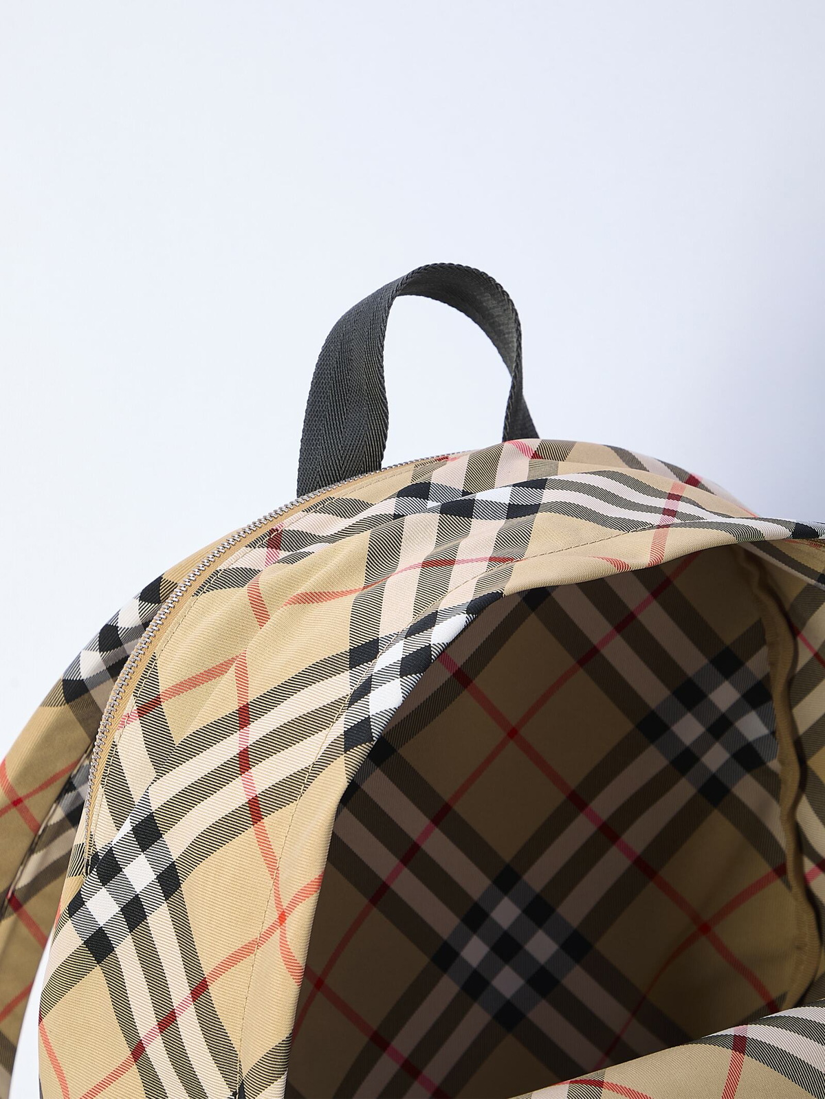 Burberry Check Backpack Burberry