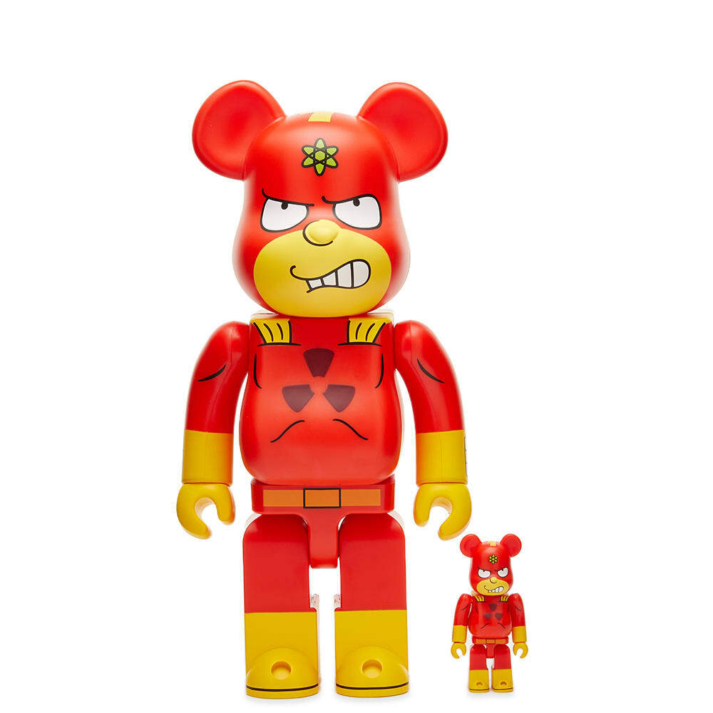 Medicom Radioactive Man Be@Rbrick 100% & 400% in Multi 100%/400% Medicom