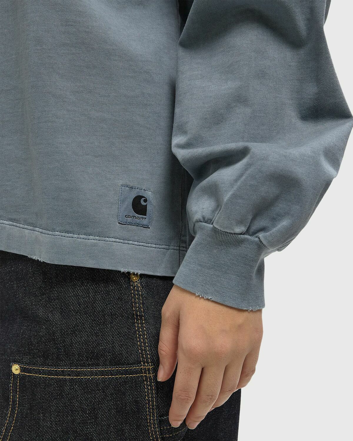 Carhartt WIP L/S Torion Tee Blue Womens Longsleefe Carhartt WIP