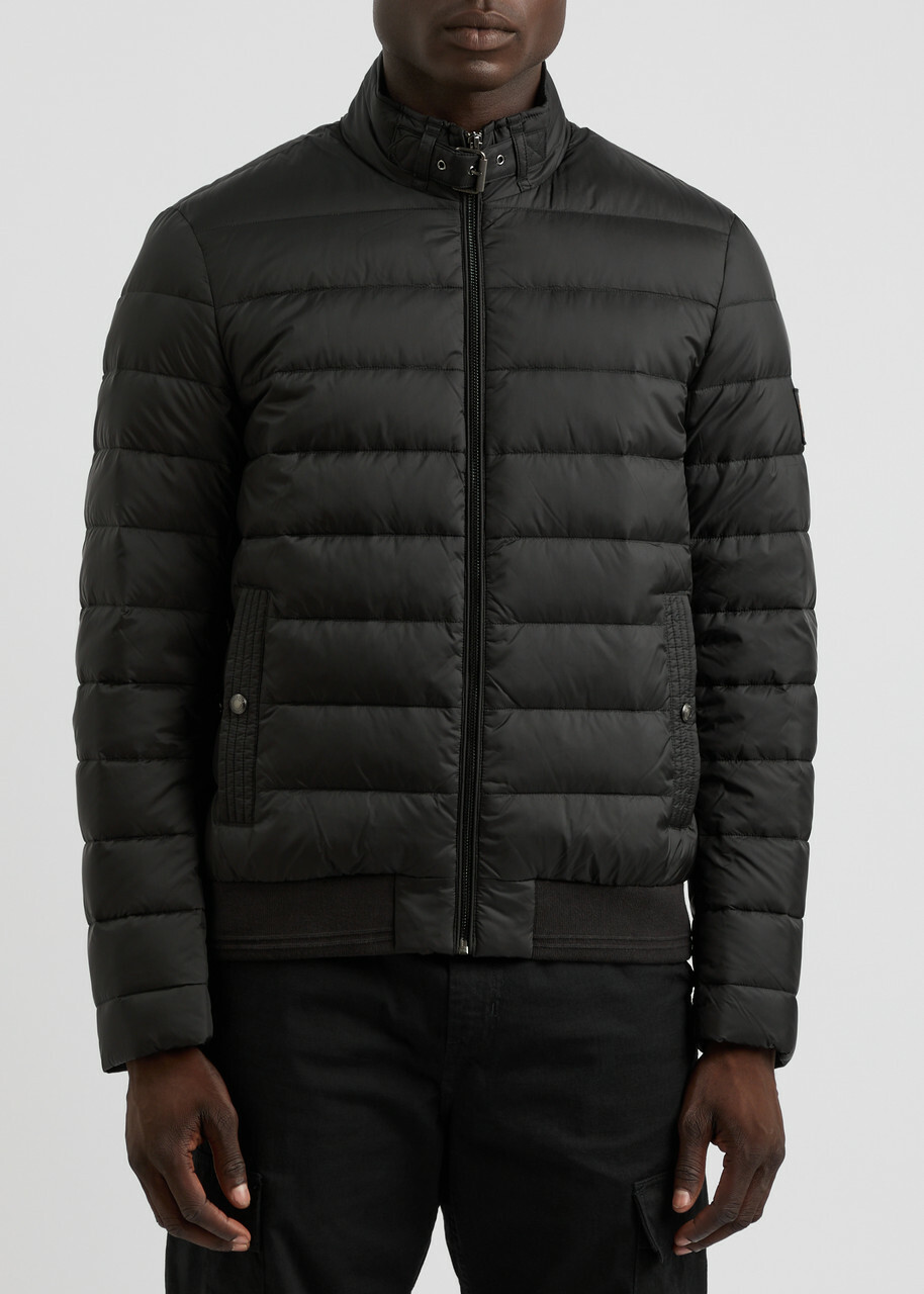 Belstaff Circuit Quilted Nylon Jacket Black Belstaff