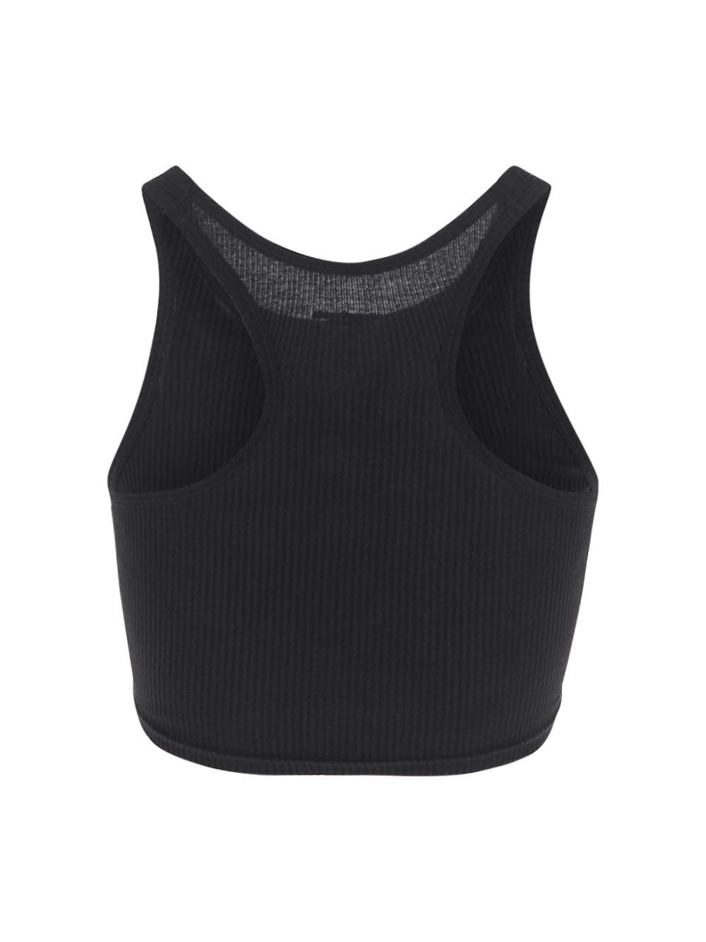 Alexander Wang Cropped Racer Tank Alexander Wang