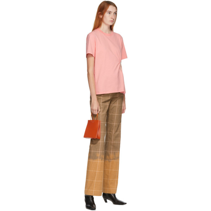 MSGM Pink Crystal T-Shirt MSGM