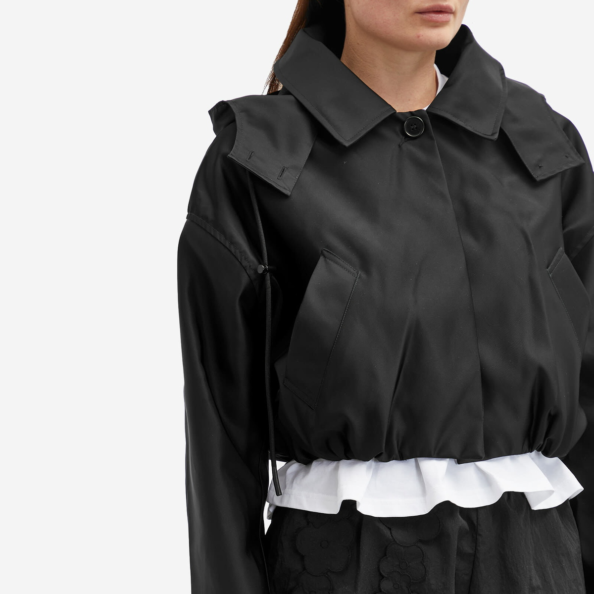Cecilie Bahnsen Women's Orit Jacket in Black Cecilie Bahnsen