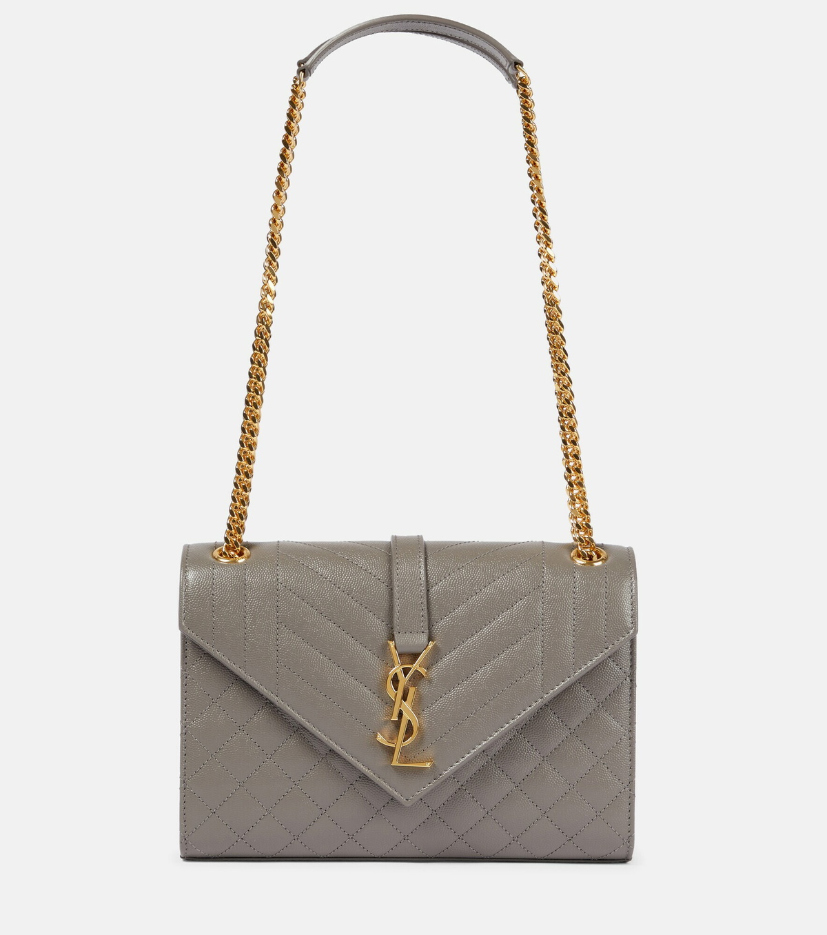 Saint Laurent - Envelope Medium leather shoulder bag Saint Laurent