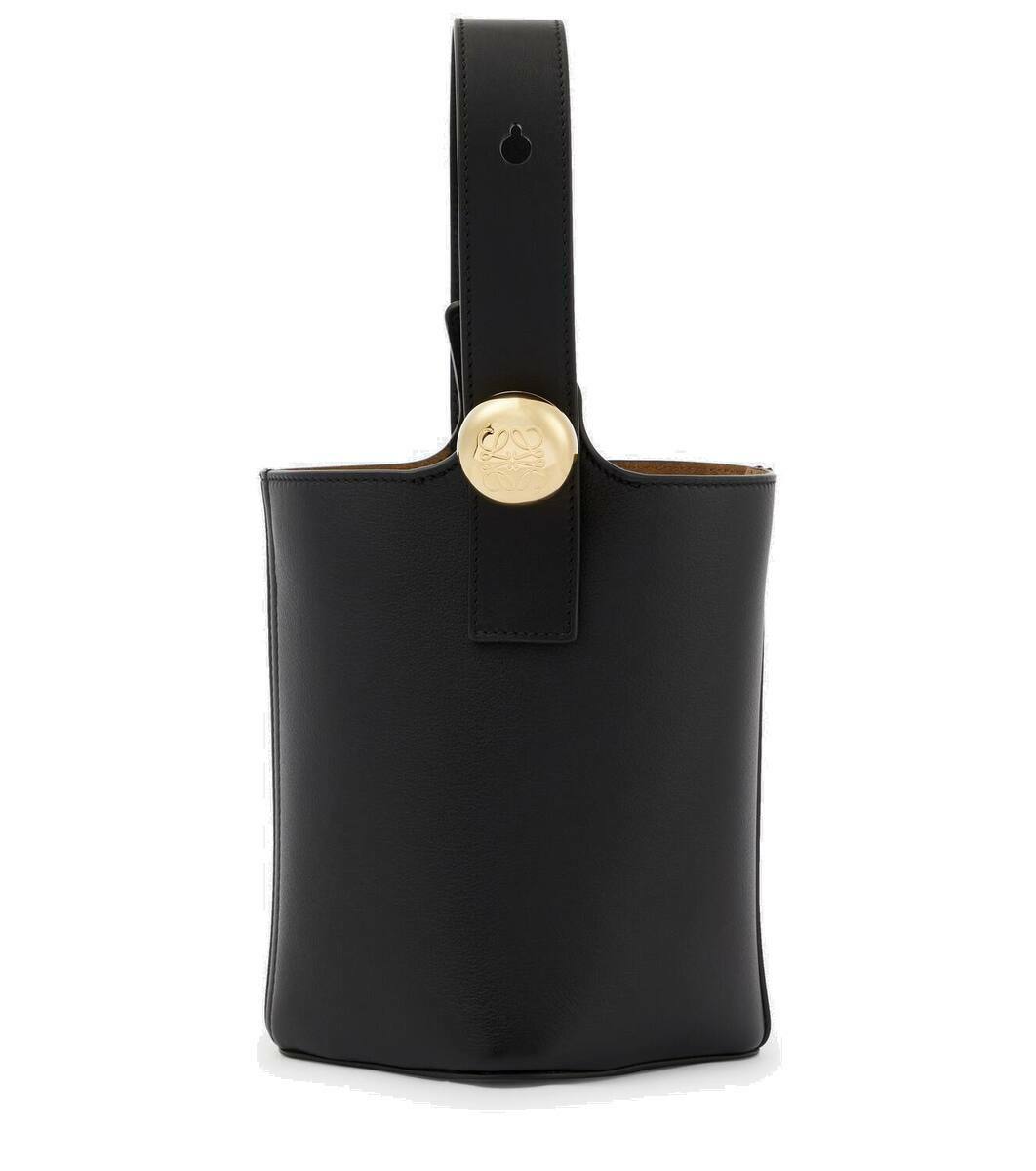 Loewe Pebble Mini leather bucket bag Loewe