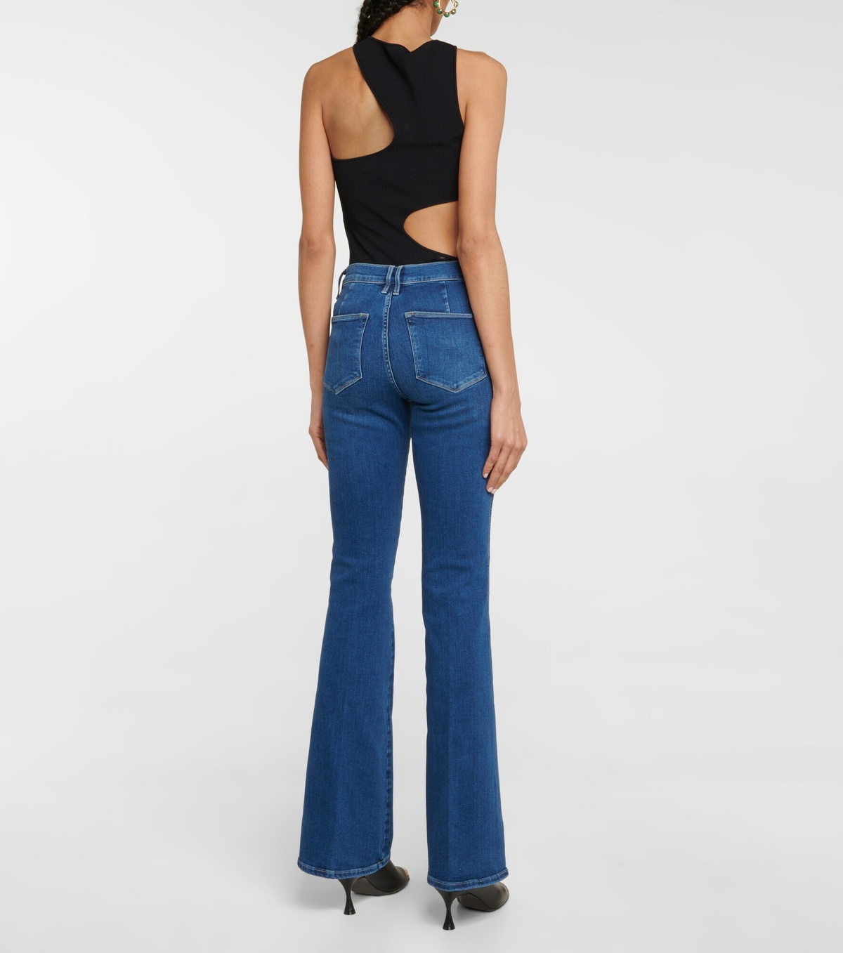 Frame - Le High Flare high-rise jeans Frame Denim