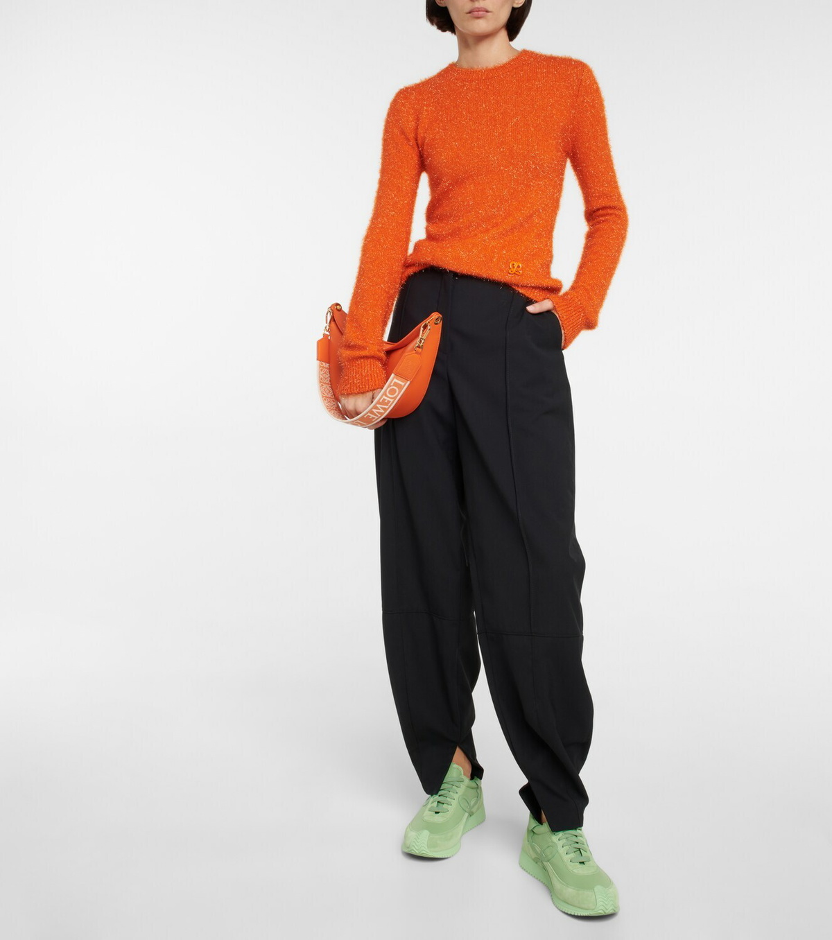 Loewe - Flow Runner leather sneakers Loewe