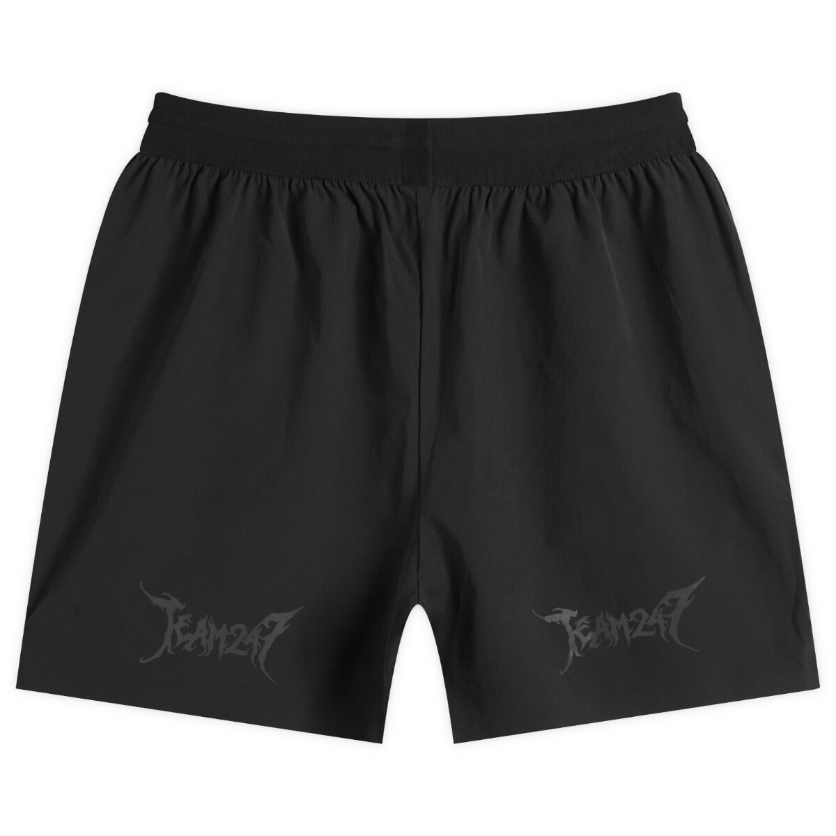 END. x Represent Men's 'Platinum' Fused Short in Jet Black Represent