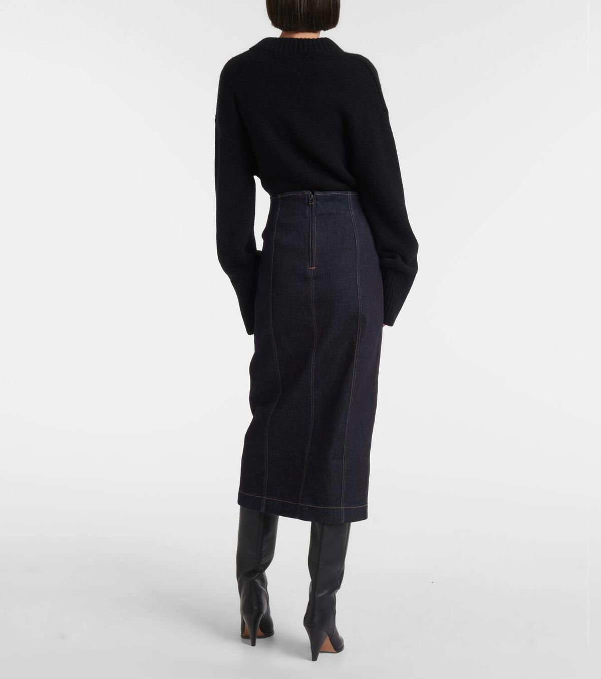 Veronica Beard Fiona denim maxi skirt Veronica Beard