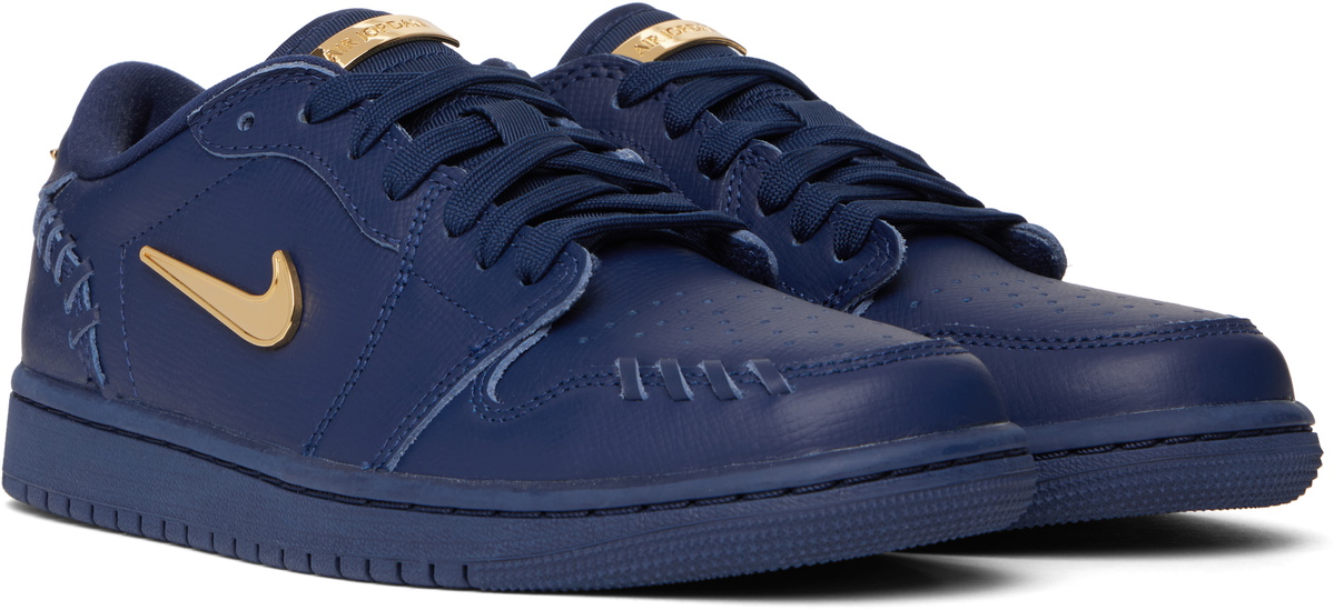 Nike Jordan Navy Air Jordan 1 Low Method of Make Sneakers Nike Jordan Brand