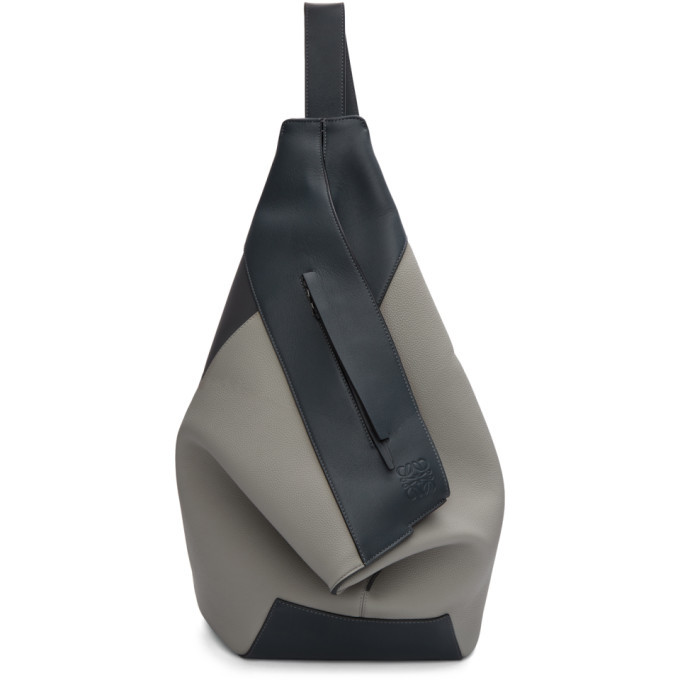 Loewe Grey Multitone Anton Backpack Loewe