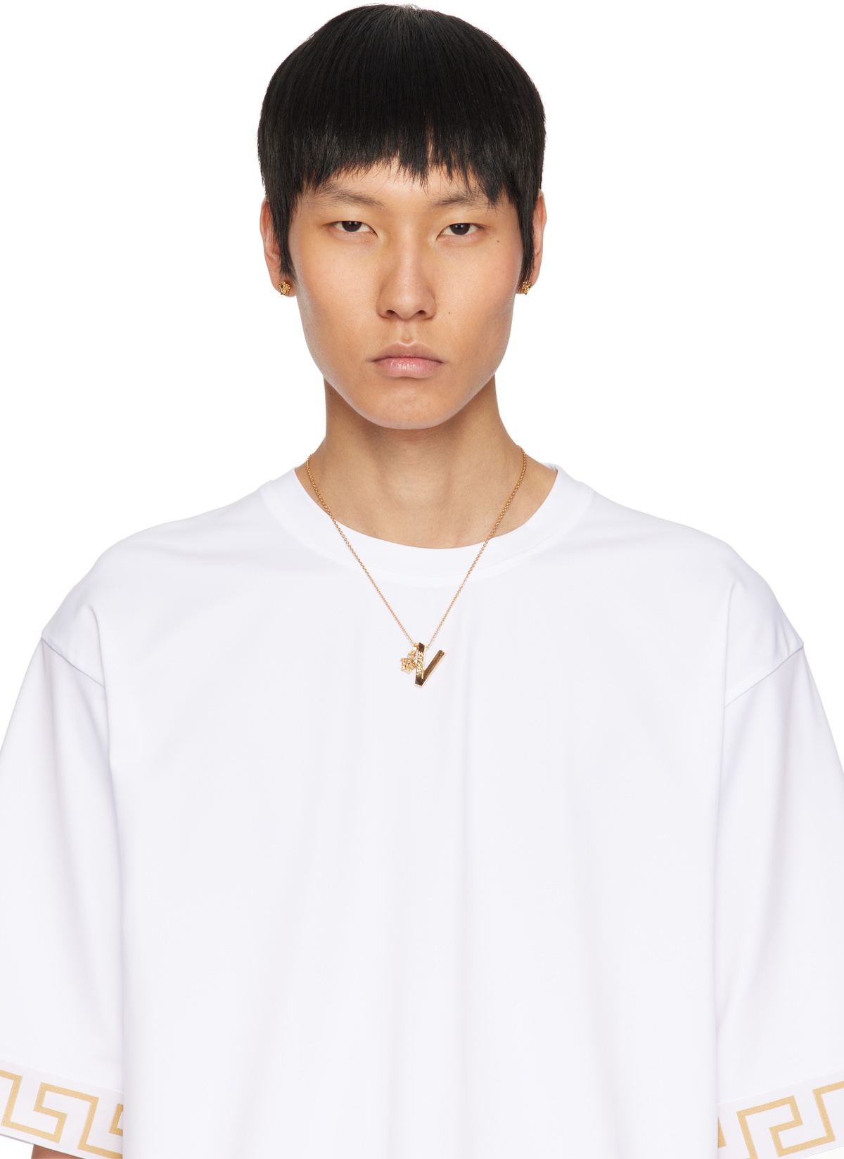 Versace Gold V2025 Chain Necklace Versace
