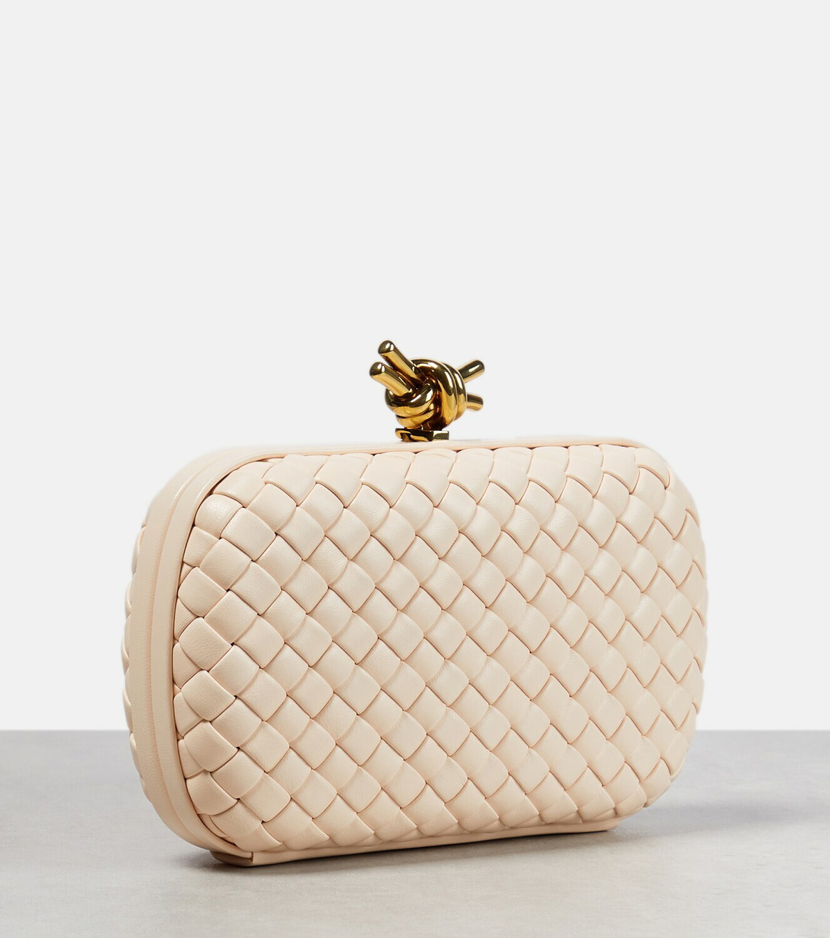 Bottega Veneta Knot leather clutch Bottega Veneta