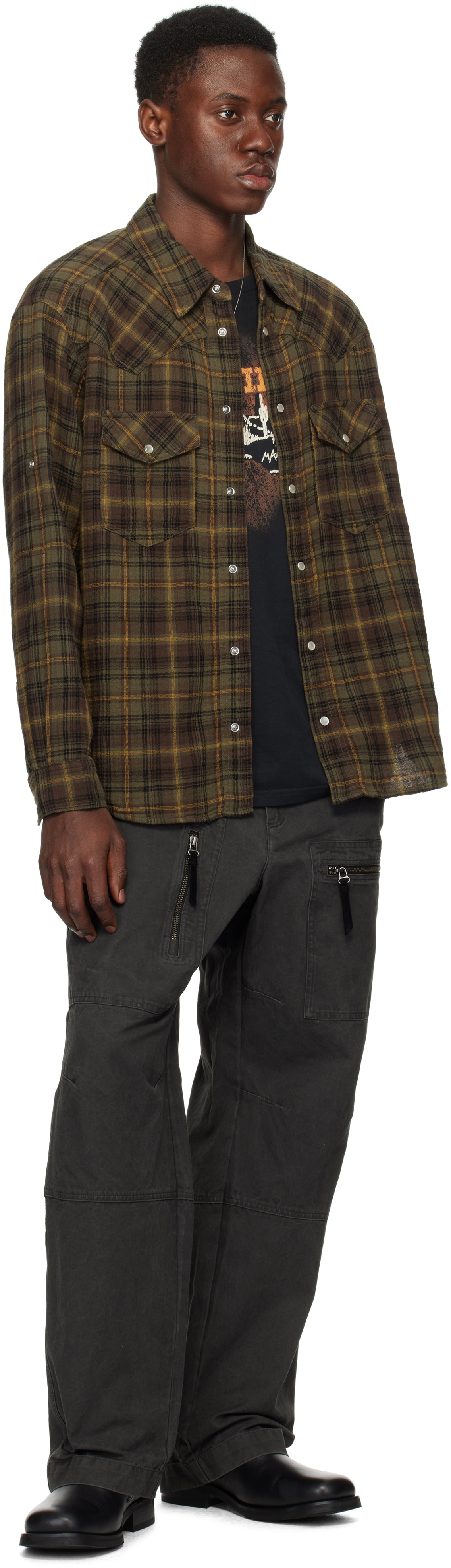 Isabel Marant Black Kleber Cargo Pants Isabel Marant