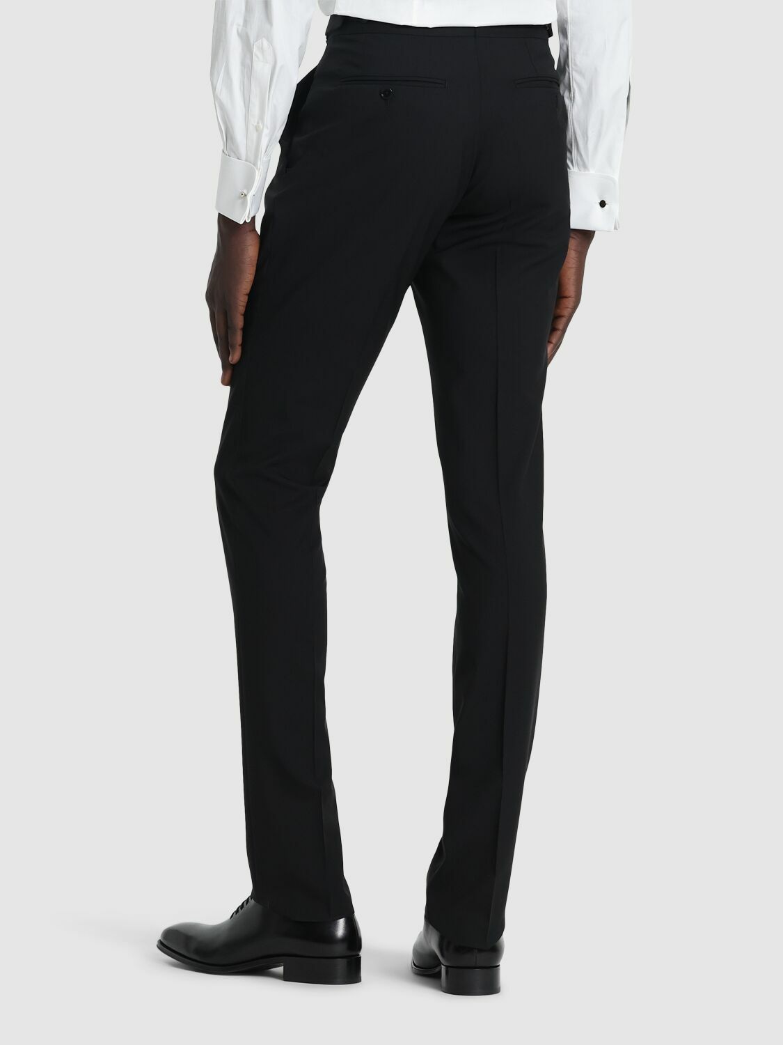 TOM FORD Atticus Super Plain Peak Lapel Wool Suit TOM FORD