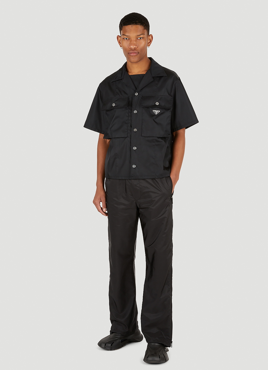 Prada Logo Plaque Track Pants Prada