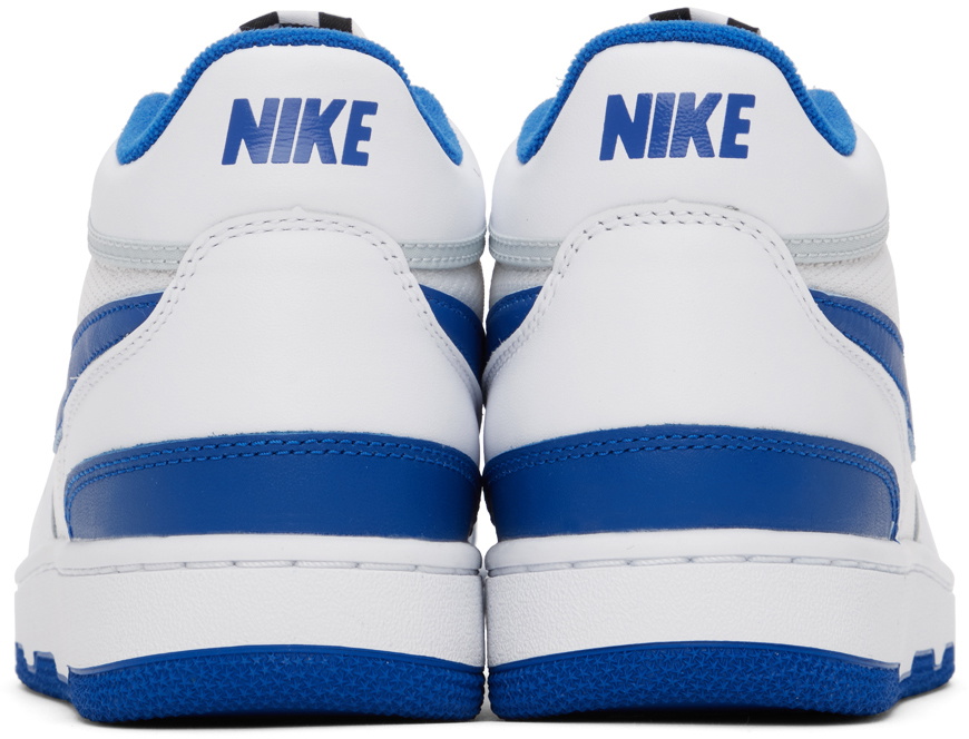 Nike White & Blue Attack Sneakers Nike