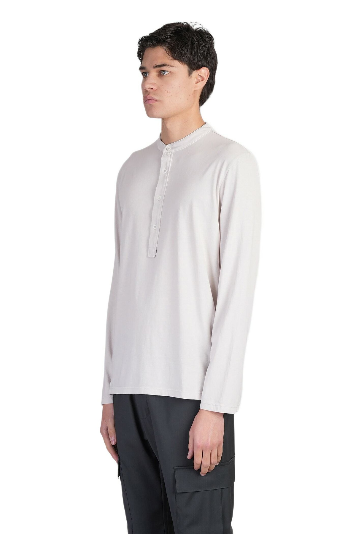Barena Dabon T-shirt In Grey Cotton Barena