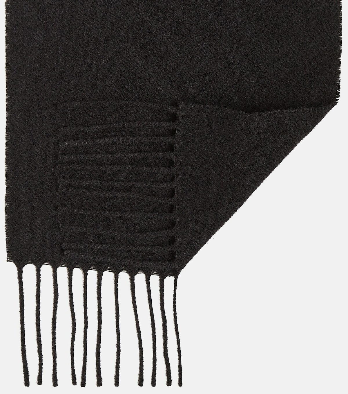 Ami Paris Ami de Cœur wool scarf AMI