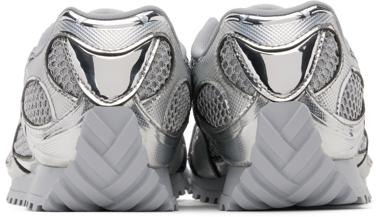 Bottega Veneta Silver Orbit Sneakers Bottega Veneta