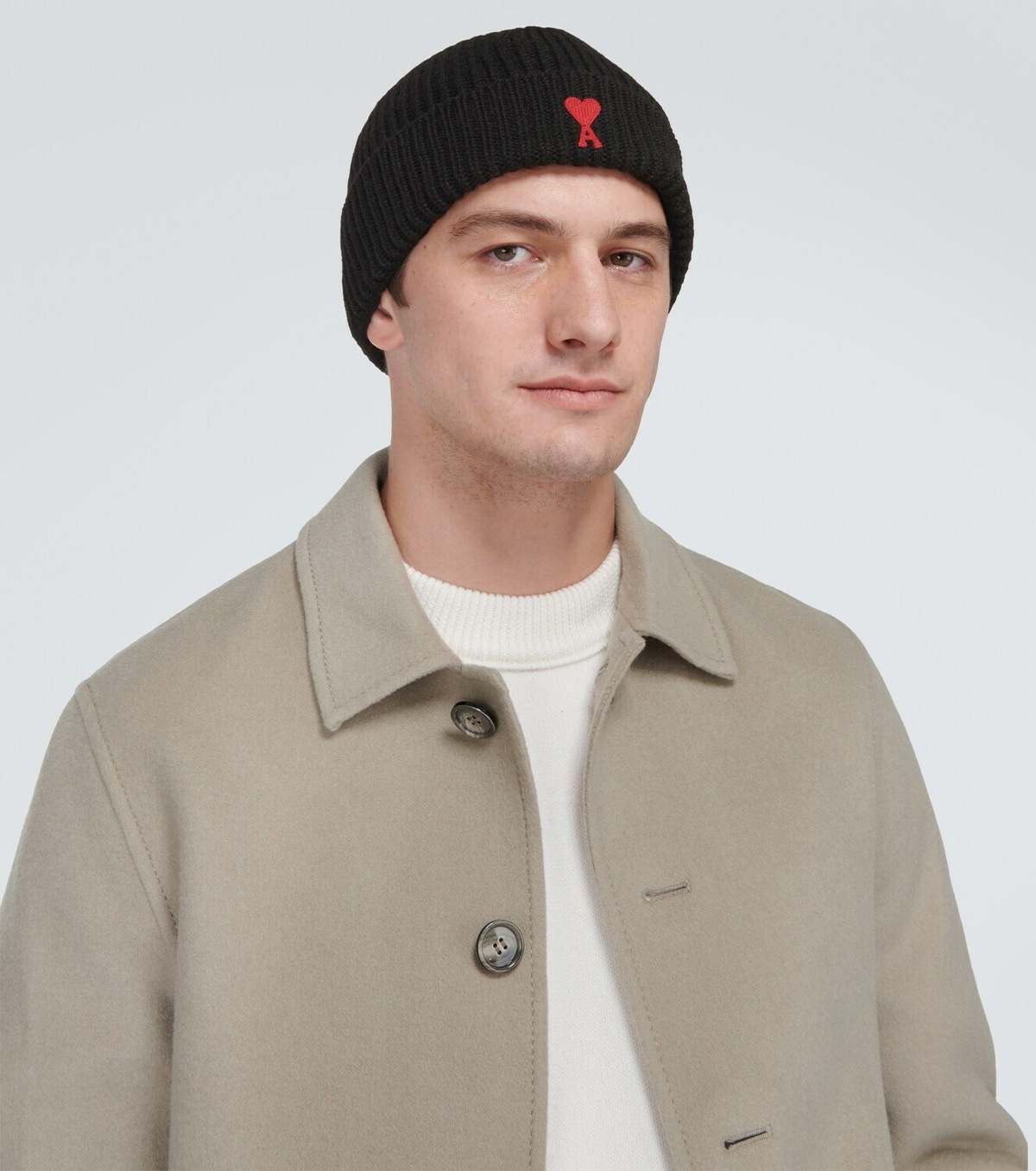 Ami Paris Ami de Cœur wool beanie AMI