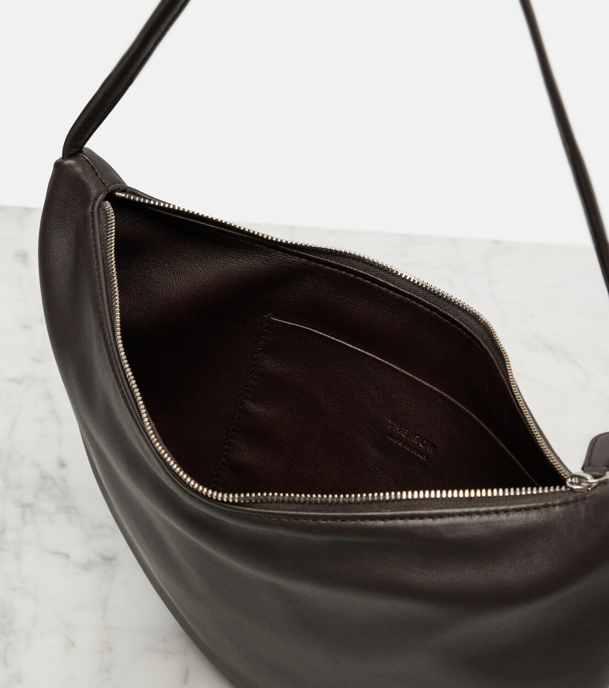 The Row Izzy Small leather shoulder bag The Row
