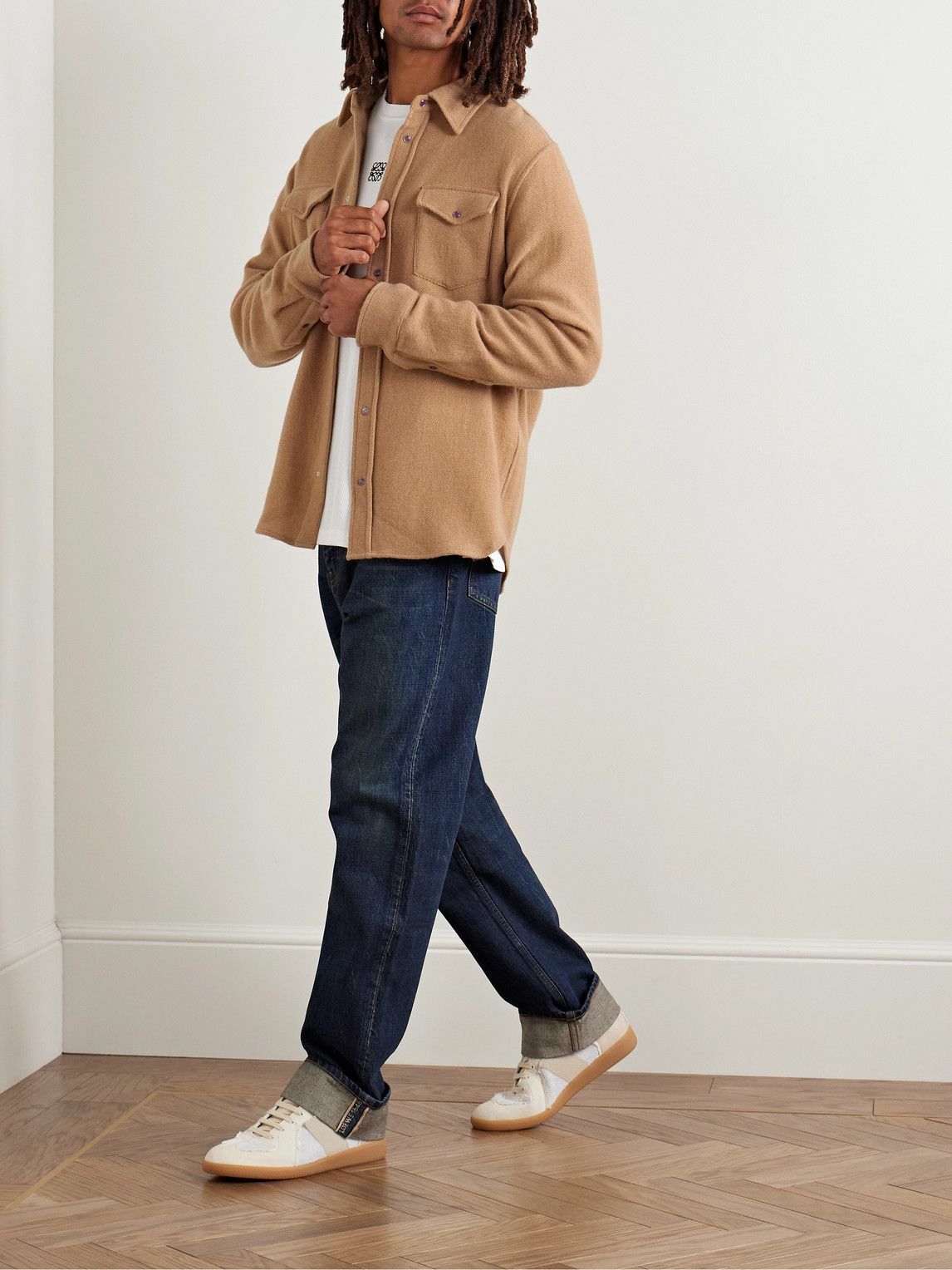 God's True Cashmere - Cashmere Shirt - Brown God's True Cashmere