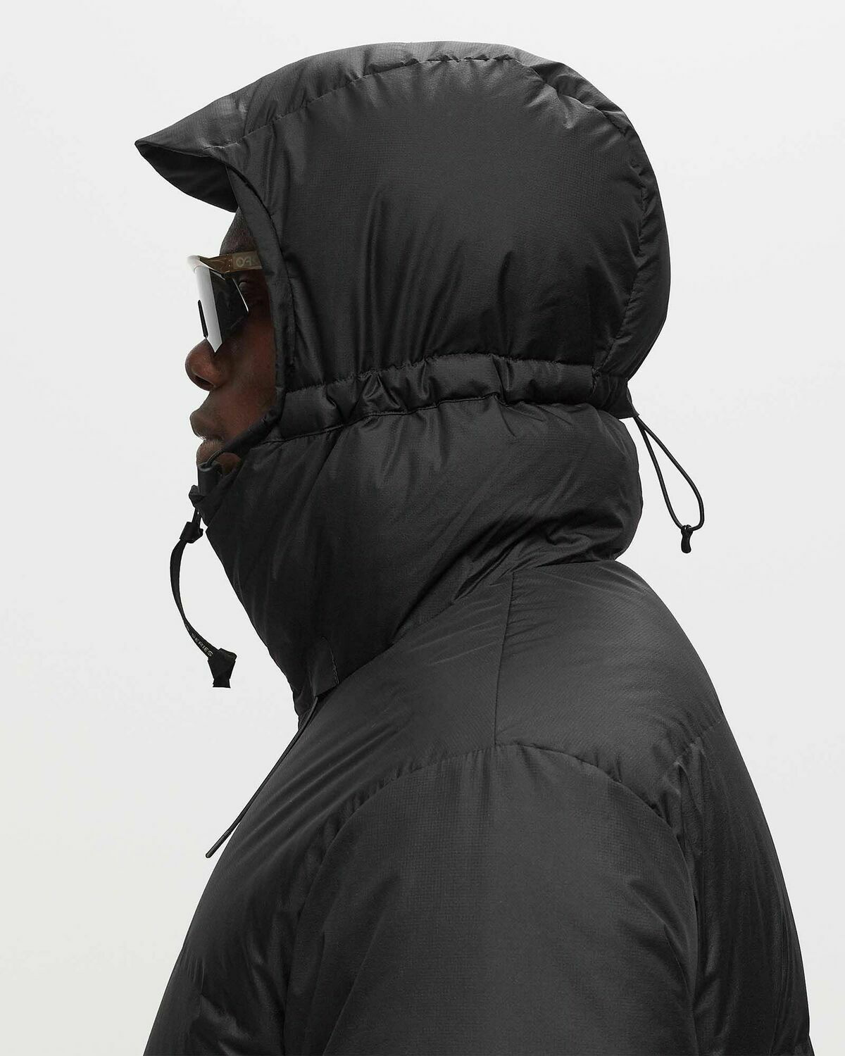 C.P. Company Metropolis Series Pertex Hooded Down Jacket Black Down ...