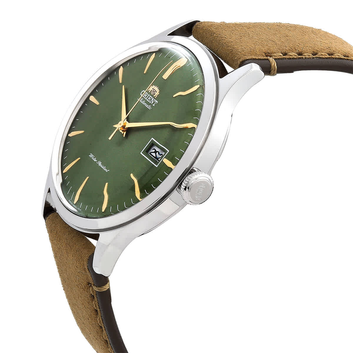 Orient Automatic Green Dial Mens Watch RA-AC0P01E Orient