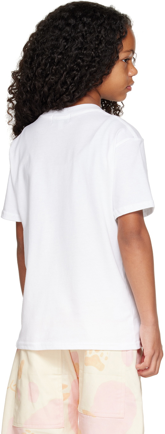 Collina Strada SSENSE Exclusive Kids White T-Shirt Collina Strada