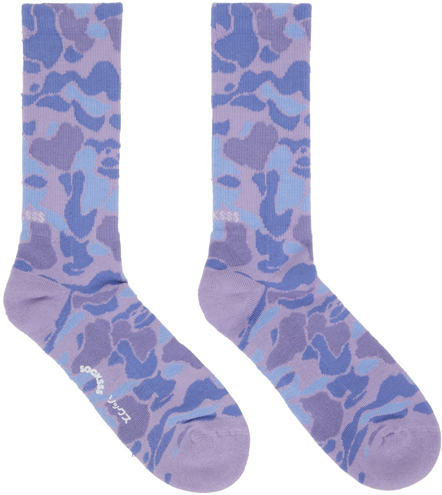SOCKSSS Two-Pack Purple Socks Socksss