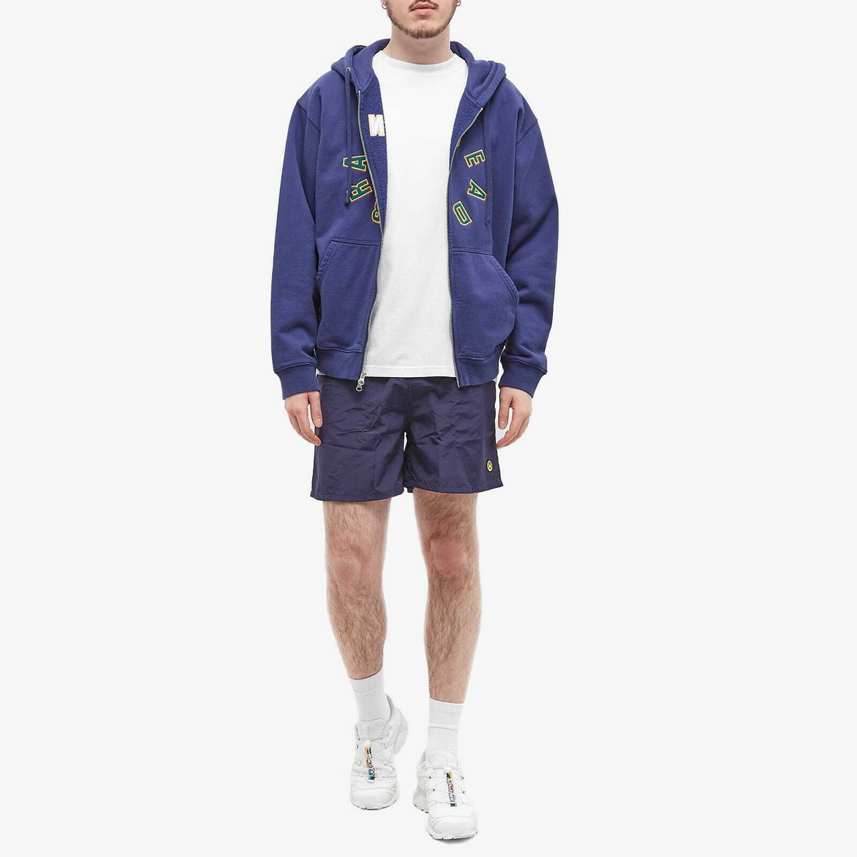MARKET Men's Smiley Tech Short in Navy MARKET