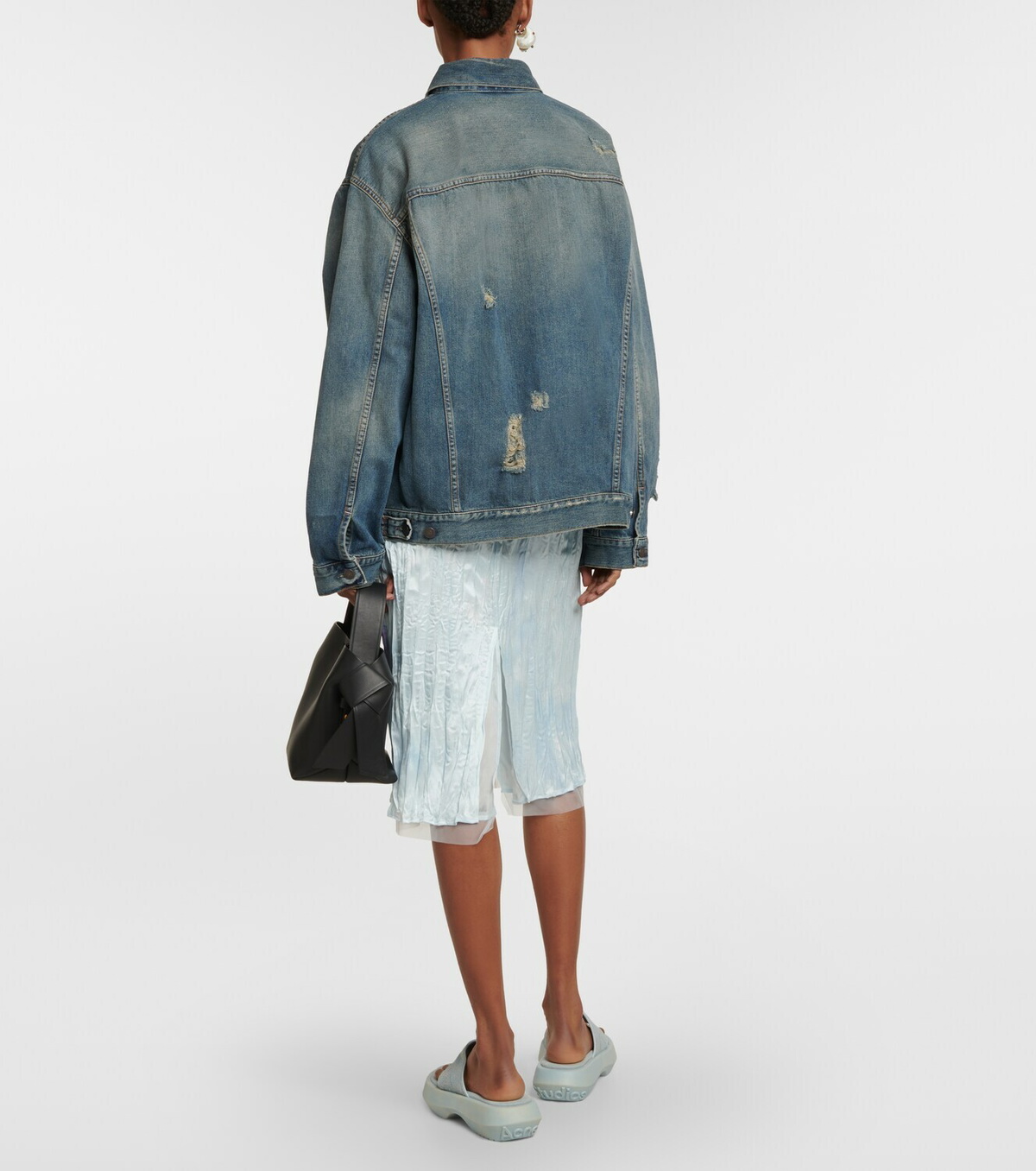 Acne Studios - Distressed denim jacket Acne Studios