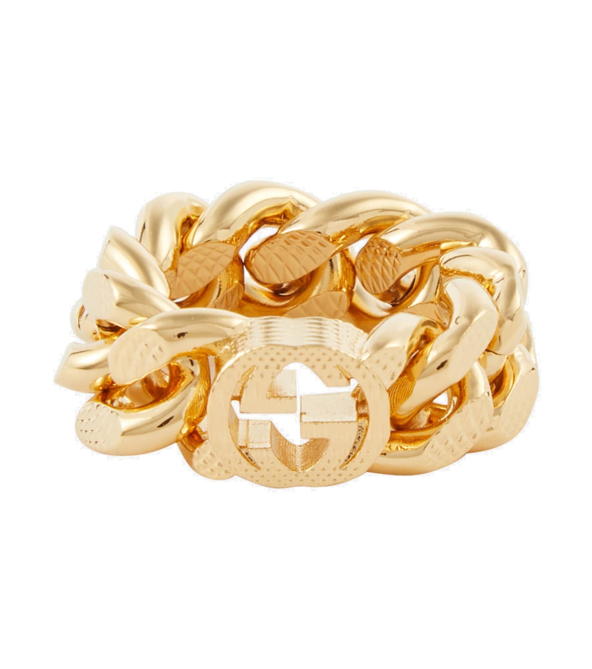 Gucci - Interlocking G chainlink ring Gucci