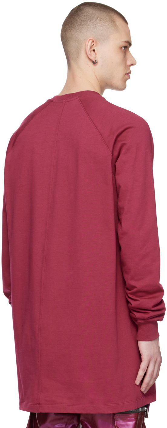 Rick Owens Pink Baseball Sweatshirt Rick Owens
