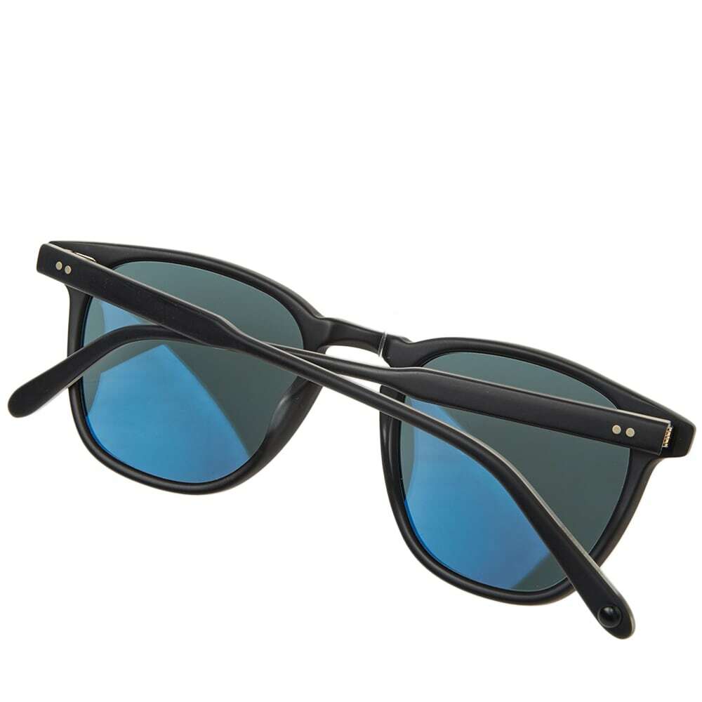 Garrett Leight Brooks Sunglasses in Matte Black/Blue Smoke Garrett Leight