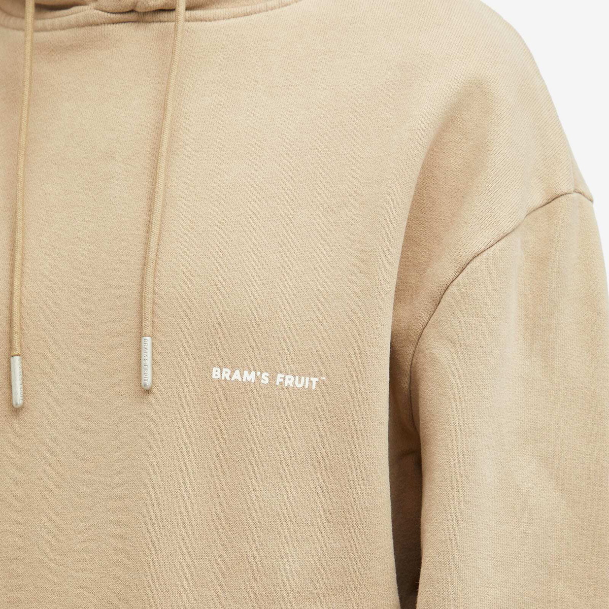 Bram's Fruit Men's Logo Hoodie in Khaki Bram's Fruit