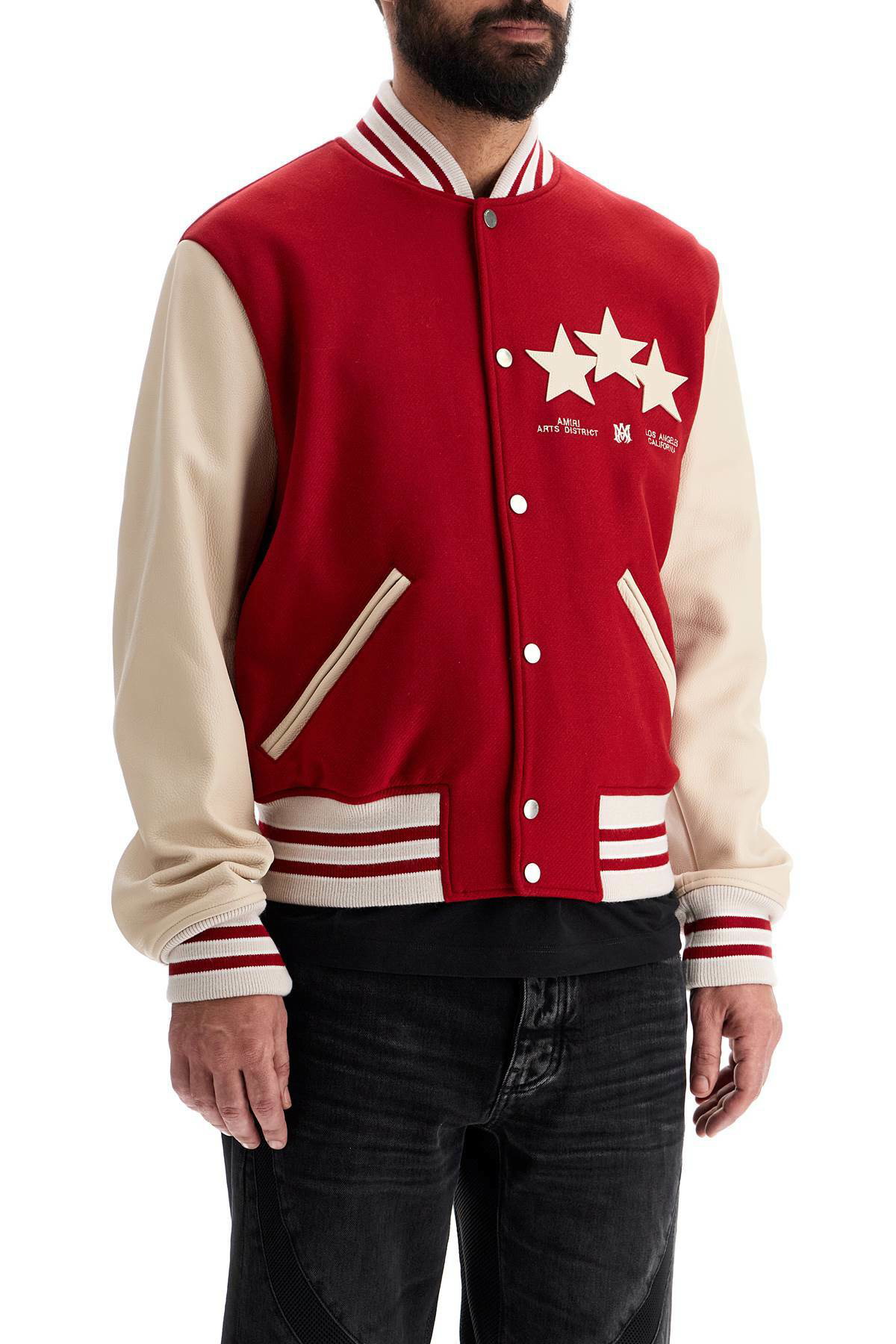 AMIRI stars bomber jacket Red Amiri