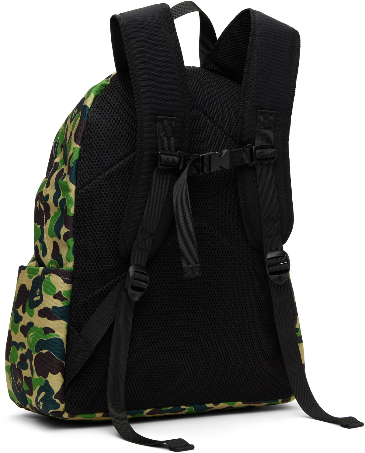 BAPE Green ABC Camo Daypack Backpack A Bathing Ape