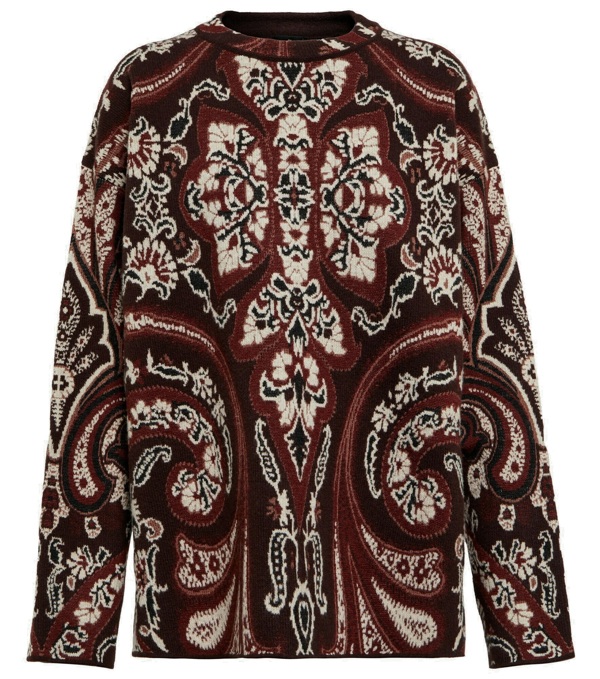 Etro - Jacquard wool-blend sweater Etro